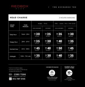 Red Box Karaoke – The Exchange TRX
